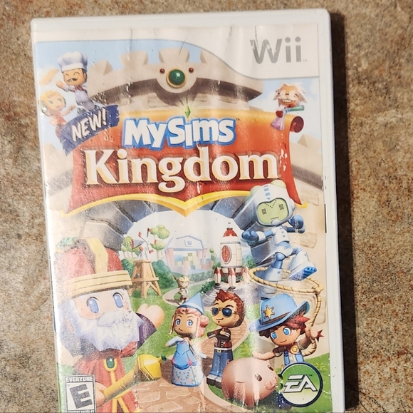 Nintendo | Toys | Nintendo Wii My Sims Kingdom Game Case No Manual ...